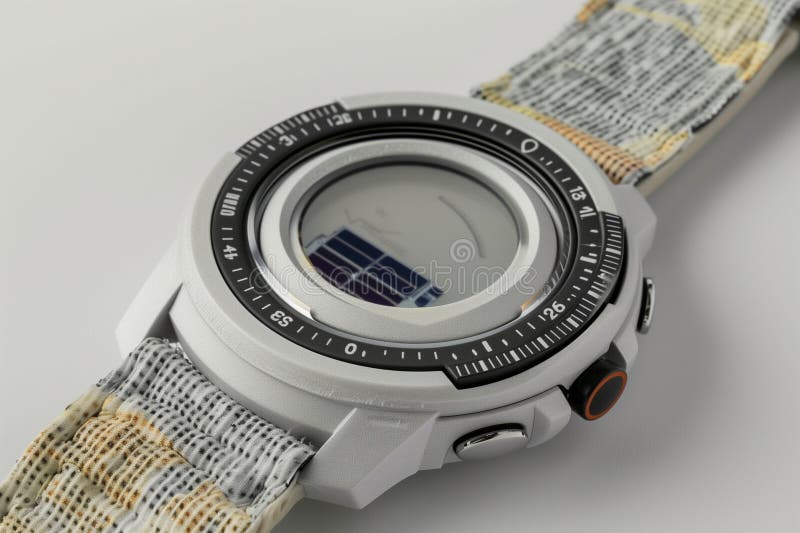 An Eco-friendly Smartwatch Made from Recycled Materials with a Solar ...