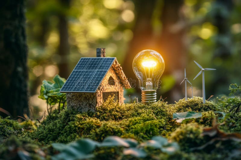 Eco-friendly, Sustainable and Eco-friendly Energy Sources are Displayed ...