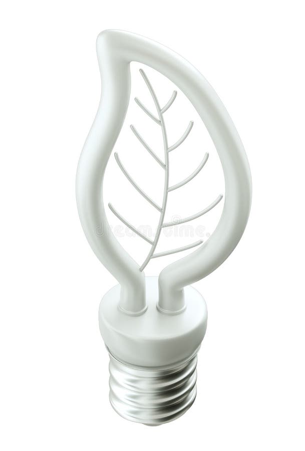 Environment: Leaf or Folium Light Bulb Stock Image - Image of folium ...