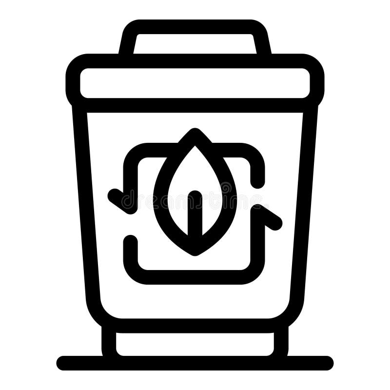 Eco Friendly Trash Sorting Bin with Recycle Sign for Organic Waste ...