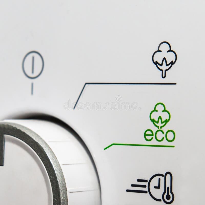 Eco Friendly Washing Machine Stock Photo - Image of nature, friendly ...