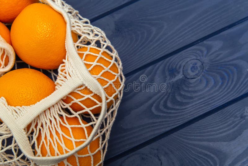 Eco-friendly White Mesh Food Bag Stock Image - Image of environment ...