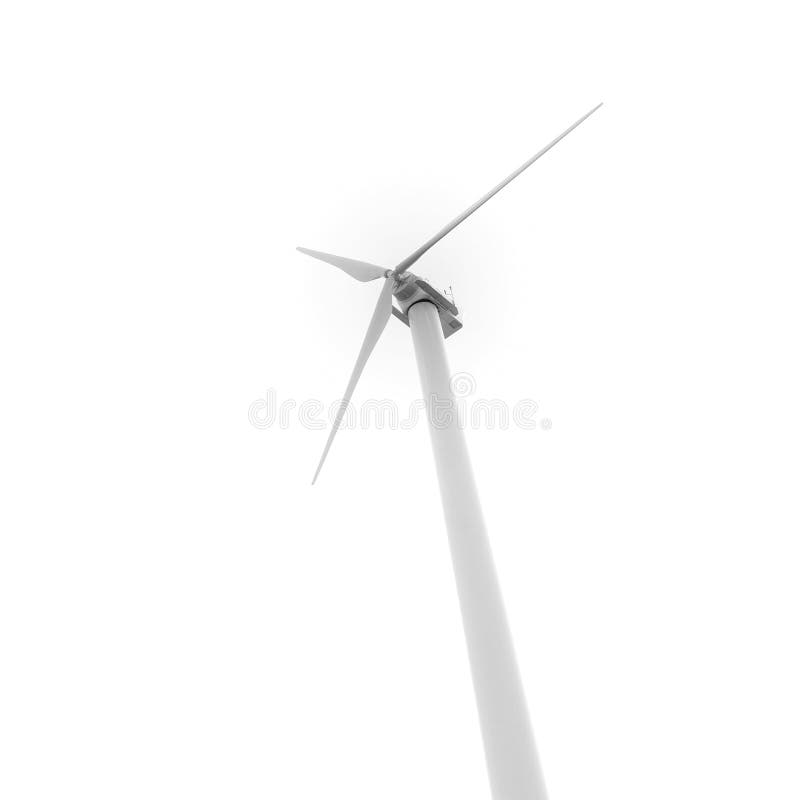 Wind Turbine stock image. Image of electricity, isolated - 32875753