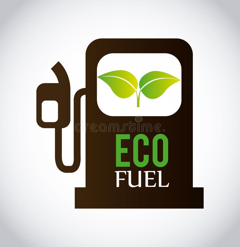 Eco fuel stock illustration. Illustration of concept - 48610420