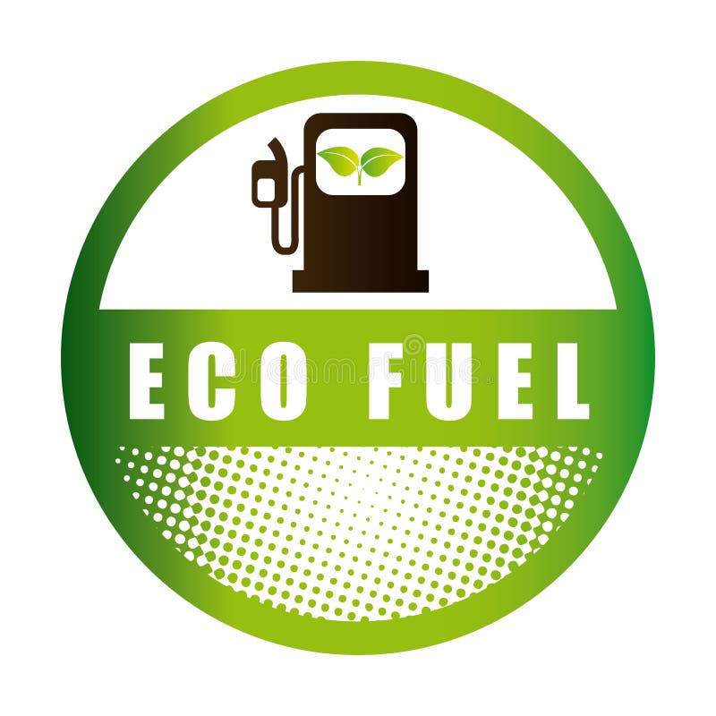 Eco fuel stock illustration. Illustration of diesel, petrol - 48610444