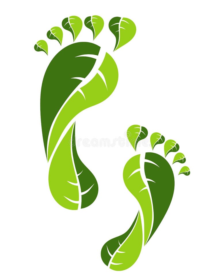 Green Foot Conservation Stock Illustrations – 651 Green Foot ...
