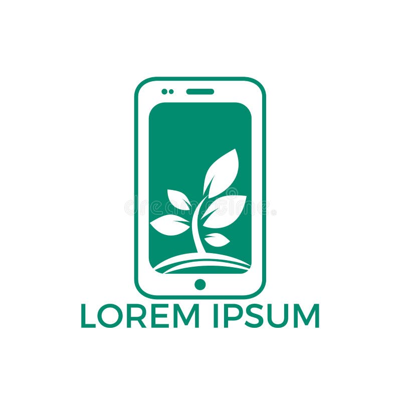 Abstract Smartphone with Arrows Logo Design. Stock Vector ...