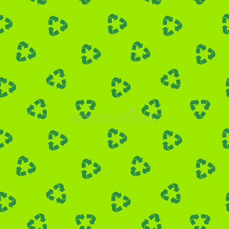 Eco green seamless pattern stock vector. Illustration of abstract ...