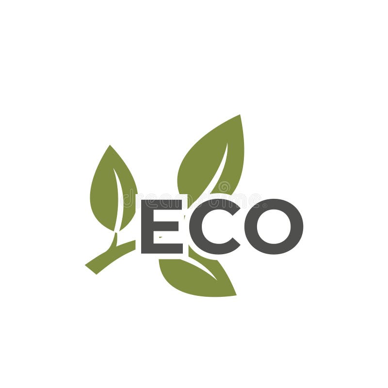 Eco Icon. Eco Friendly, Natural, Ecology, Green and Environment Symbol ...