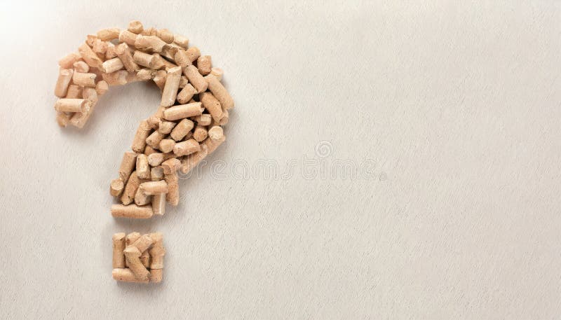 Eco Inquiry: Wood Pellets Posing a Sustainable Question Stock Photo ...