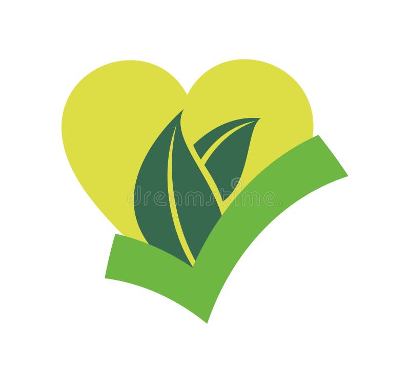 Eco label check mark stock vector. Illustration of recycle - 316189323