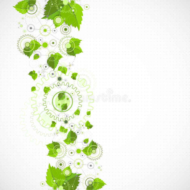Eco Manufacture Abstract Technology Background. Stock Vector ...