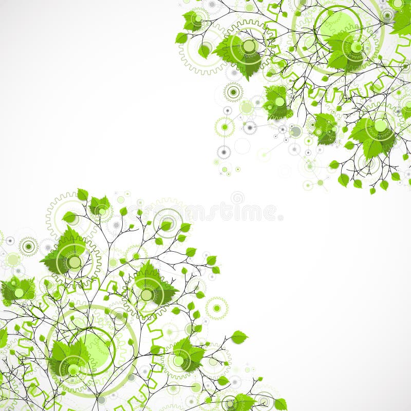 Eco Manufacture Abstract Technology Background. Stock Vector ...