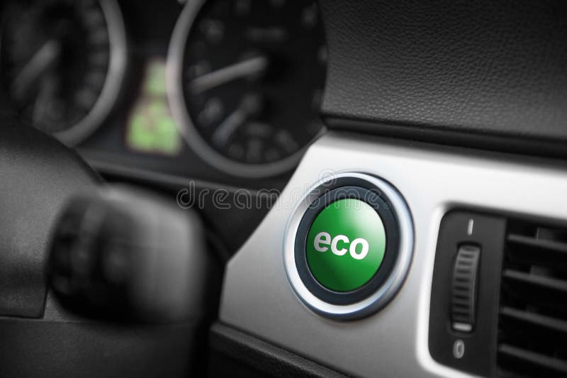 ECO mode button. stock photo. Image of nature, saving - 53280736