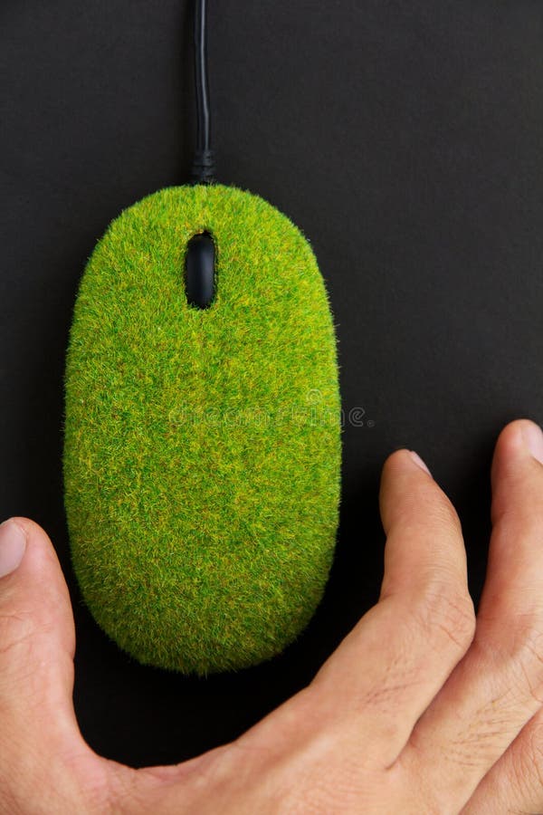 Eco mouse concept stock photo. Image of power, creative - 27013046