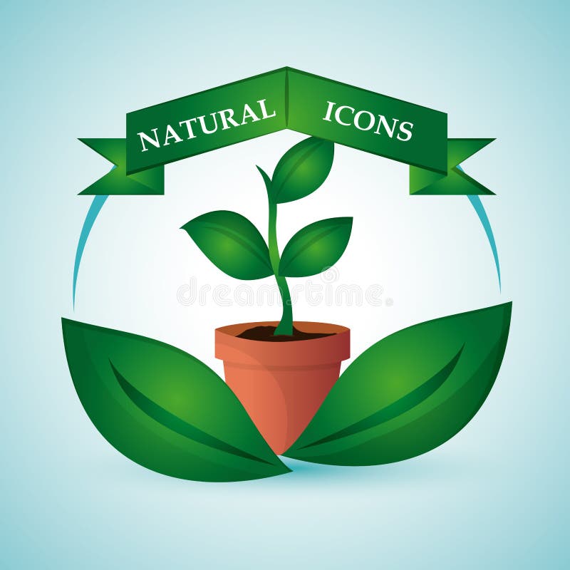 Natural icons stock illustration. Illustration of season - 51404561