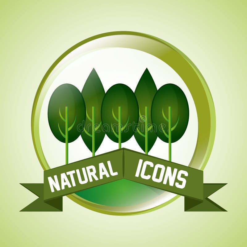 Natural icons stock illustration. Illustration of season - 51404561