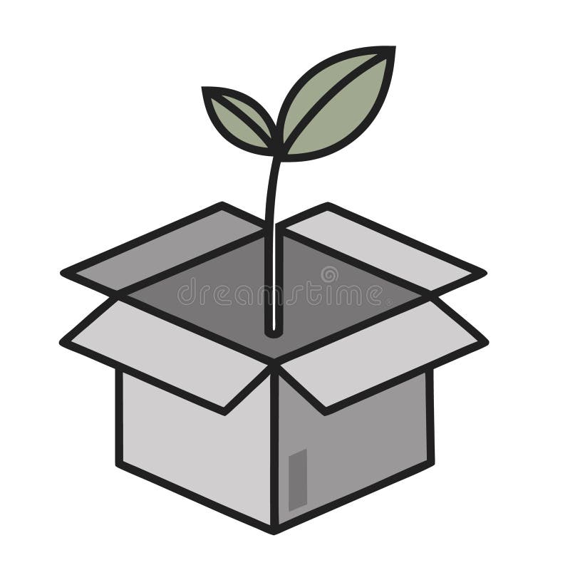 Eco Package Pro Vector: Iconic Design for Sustainable Solutions Stock ...