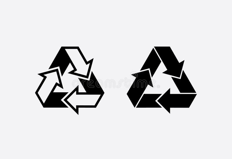 Recycle Triangle Stock Illustrations – 8,232 Recycle Triangle Stock ...