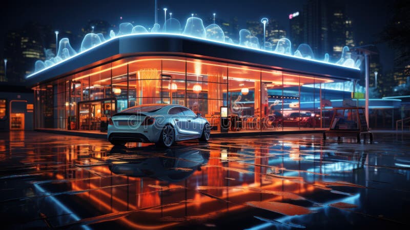 Eco Revolution. Created with Generative AI Stock Illustration ...