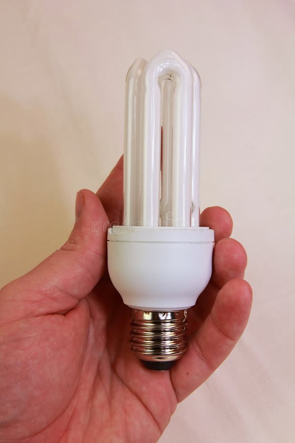 Eco saving bulb stock photo. Image of florescent, electric - 35859294