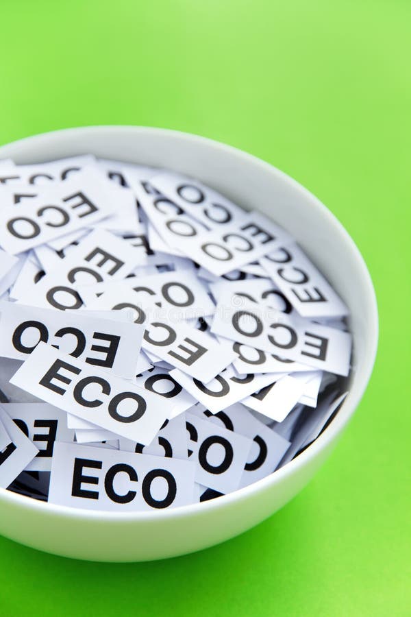 Eco sign stock image. Image of text, letter, texture - 27588989
