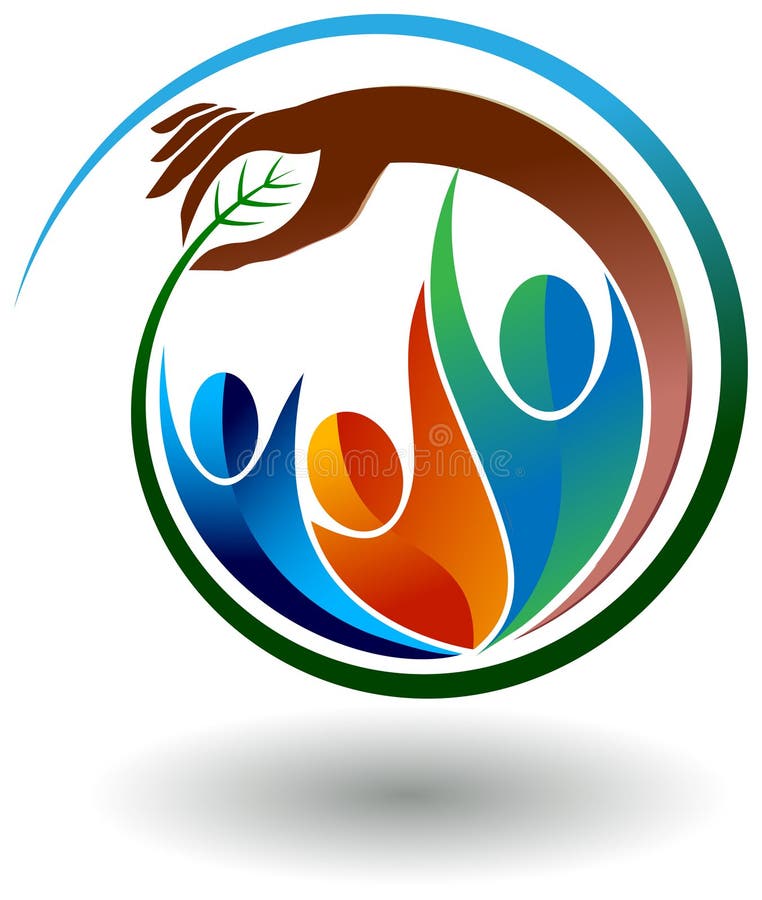 Green team stock vector. Illustration of design, earth - 44247988