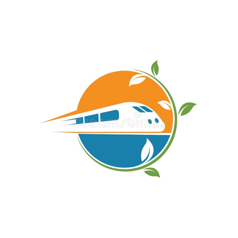 Eco Trains Vector Illustration Design Stock Vector - Illustration of ...