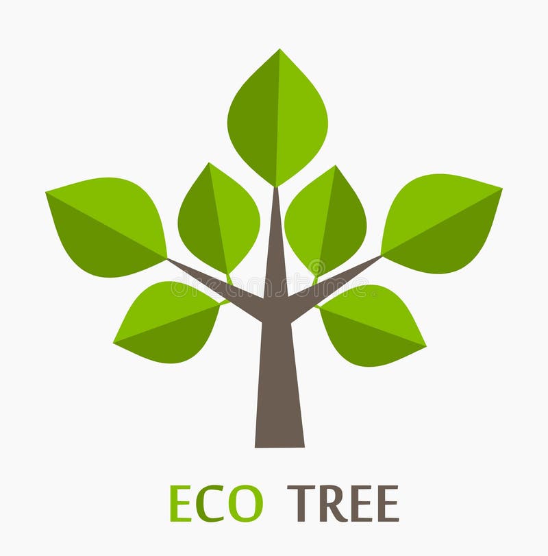 Eco tree stock vector. Illustration of symbolic, concept - 51279889