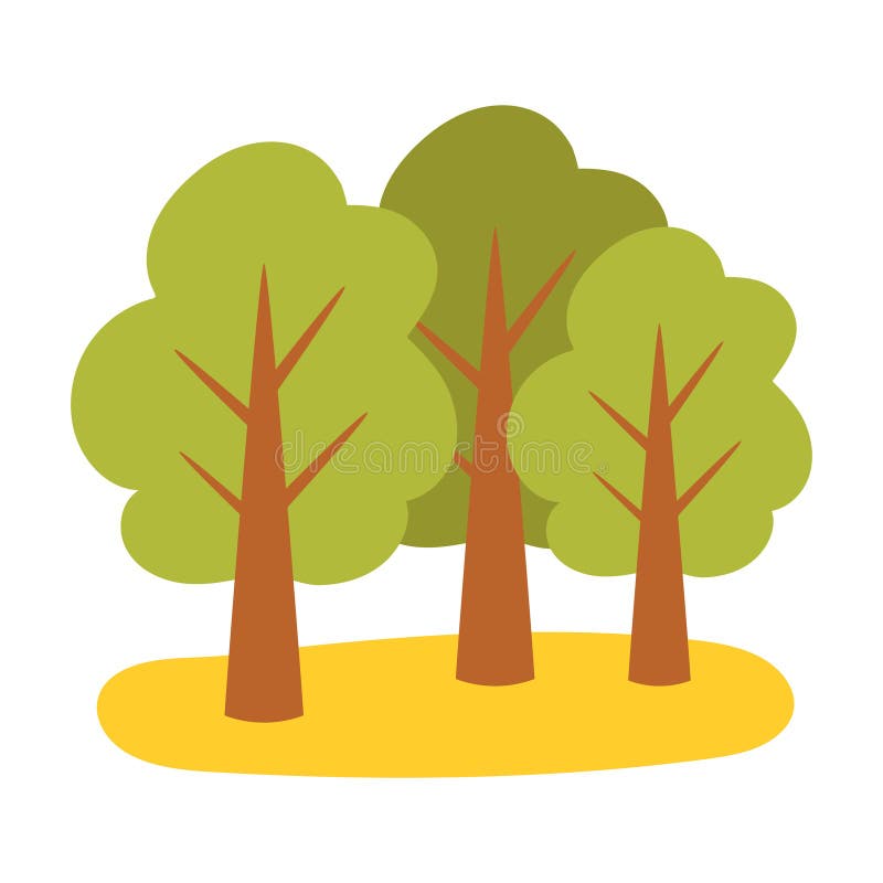 Eco Tree. Save the Land. Vector Illustration Stock Vector ...