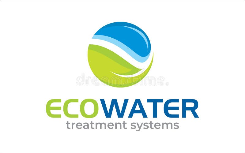 Eco water logo design-16 stock vector. Illustration of maintenance ...