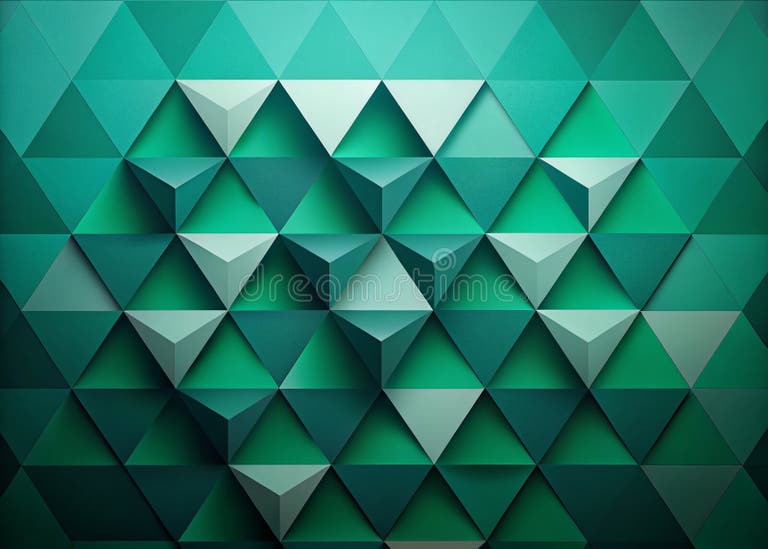 EcoConscious Design a Sustainable Geometric Triangle Pattern ...