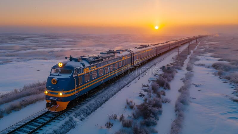 Ecofriendly Polar Express Train with Advanced Heating Tech for ...