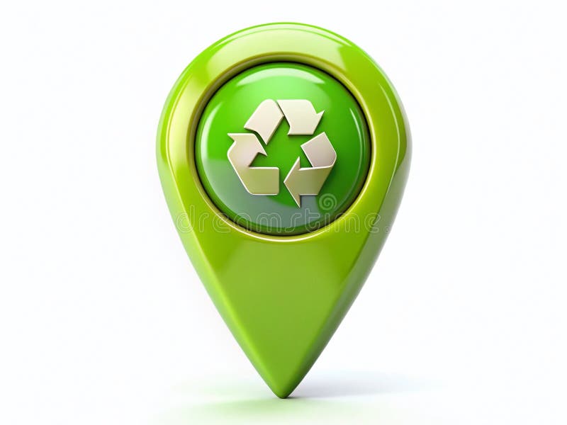 EcoFriendly Recycling Location Finder Interactive Map Pinpointing ...
