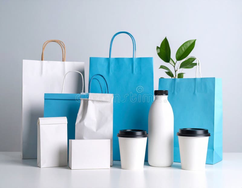 Ecofriendly Sustainable Packaging Design Stock Image - Image of ...