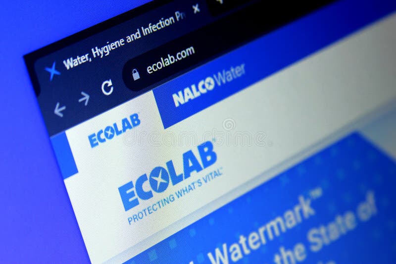 Ecolab Water Technology Company Editorial Photography - Image of ...