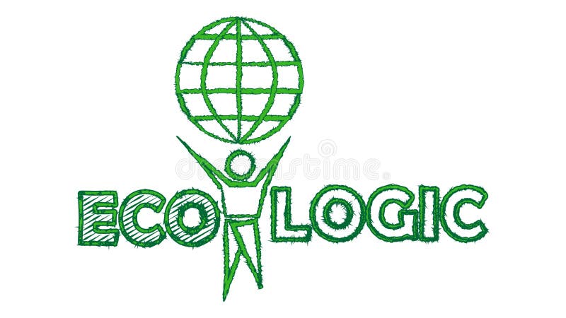 Ecologic Icon Set stock vector. Illustration of blue, glossy - 7953544