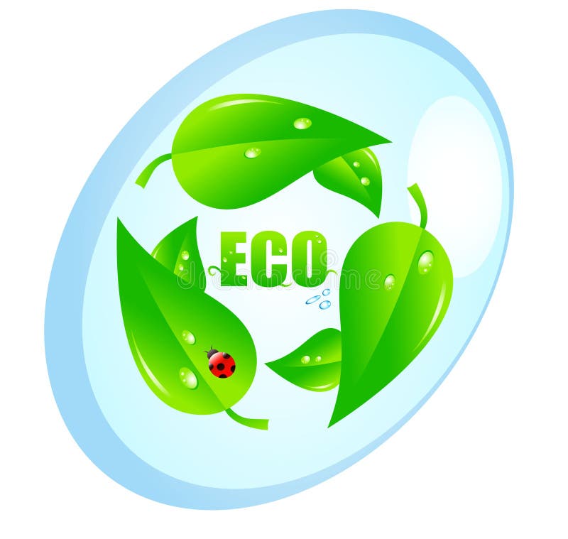 Ecologic concept stock vector. Illustration of earth - 19587035