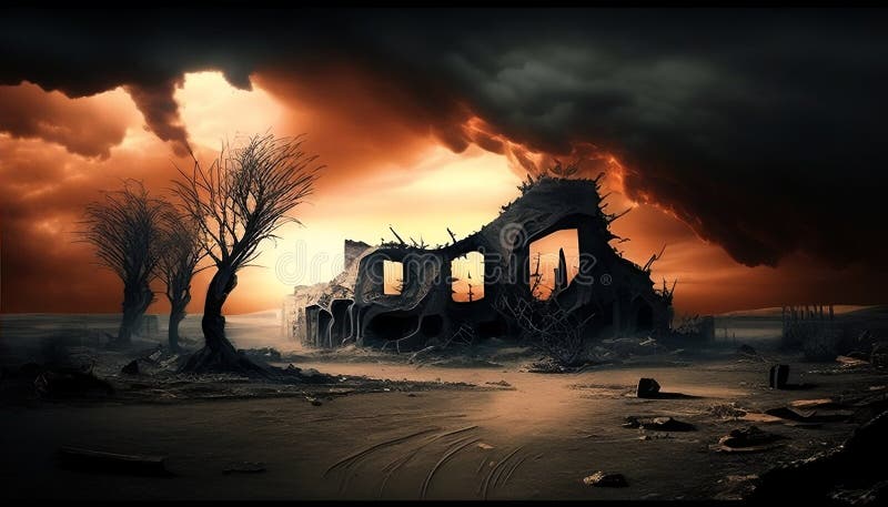 Ecological Apocalypse: a 3D Background of Destruction for Websites ...