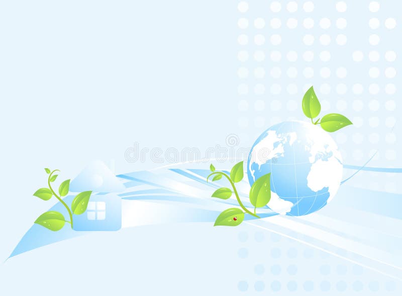 Eco background stock vector. Illustration of light, protect - 9692787