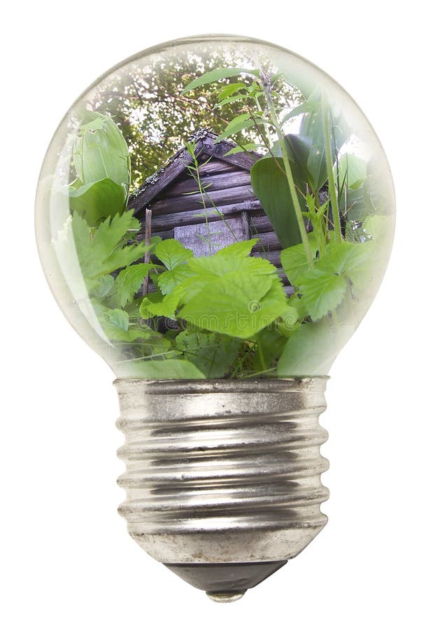 Ecological Concept - Bulb stock photo. Image of concept - 23785408