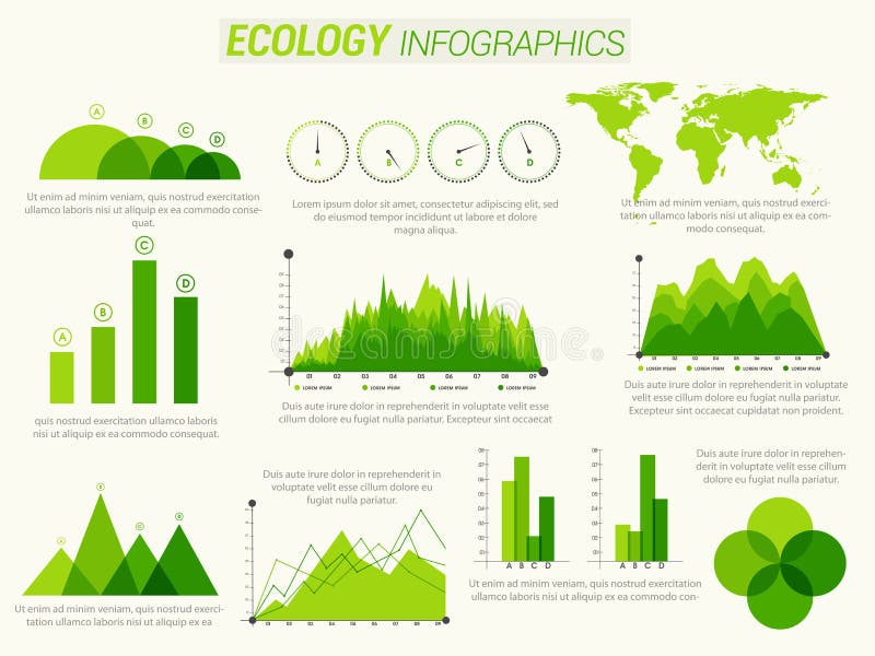 Ecological Infographic Elements. Stock Illustration - Illustration of ... Ecological Infographic Elements. Stock Illustration - Illustration of ...