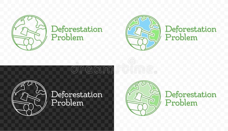 Deforestation Logo Stock Illustrations – 1,445 Deforestation Logo Stock ...