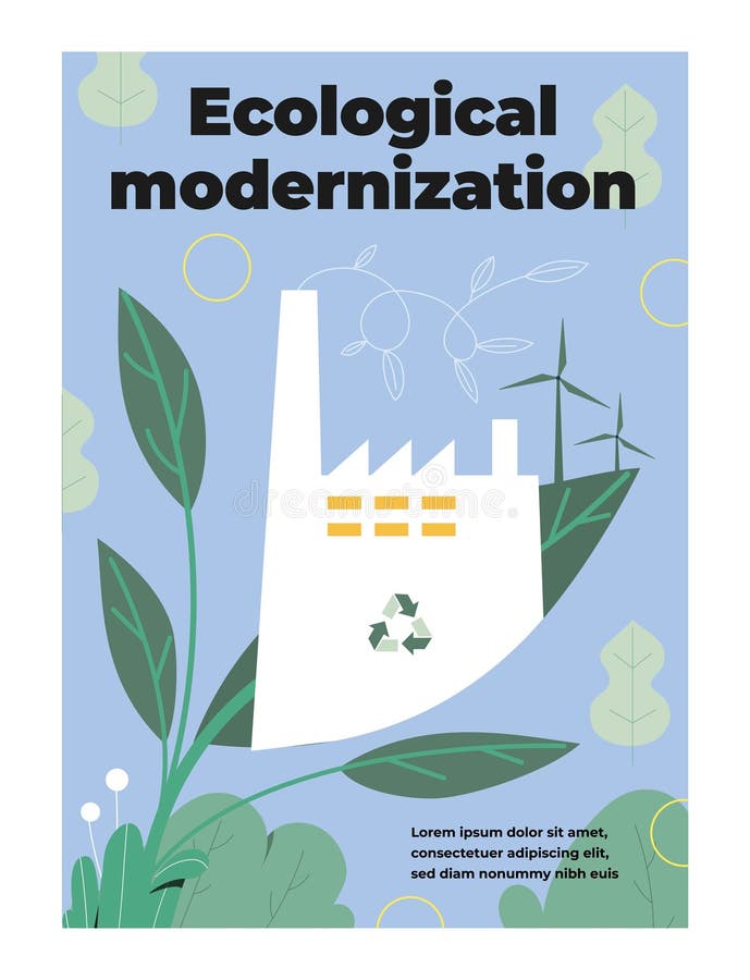 Ecological Modernization Stock Illustrations – 62 Ecological ...