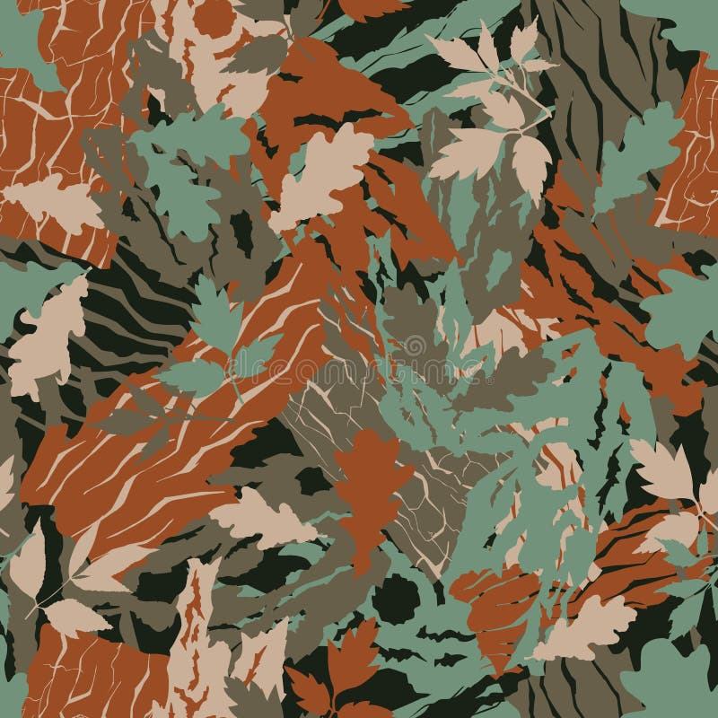 Tree Bark Camouflage Pattern Stock Illustrations – 170 Tree Bark ...