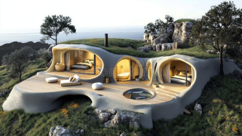 Modern Sustainable Architecture Showcases Innovative Design and Green ...