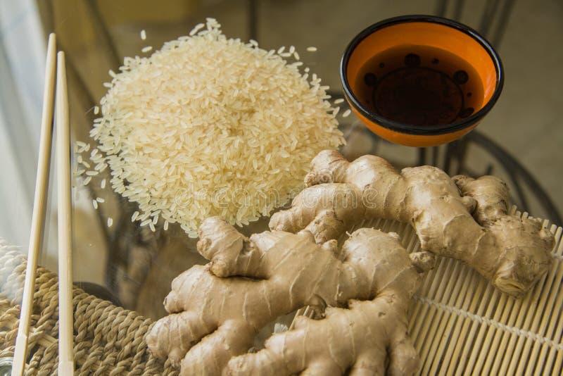 Ecologically pure rice stock photo. Image of close, yummy - 55105964