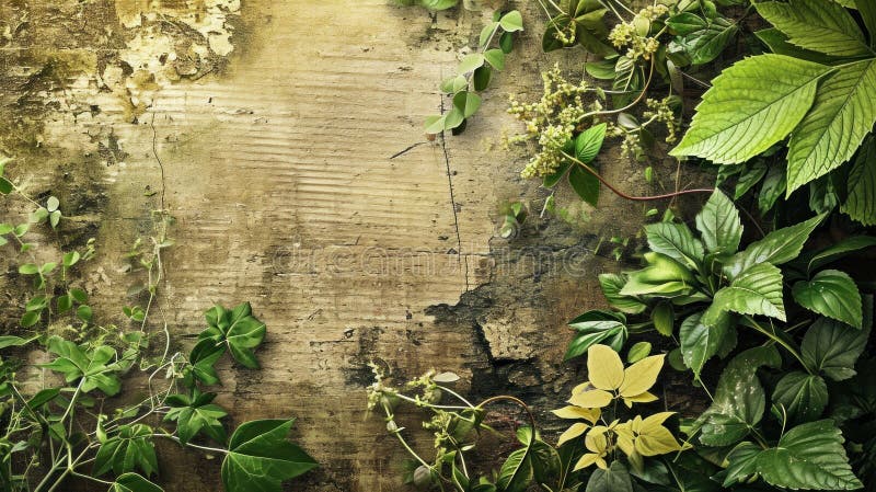 Ecology Backdrop Featuring Sustainable Elements, Greenery Stock Image ...