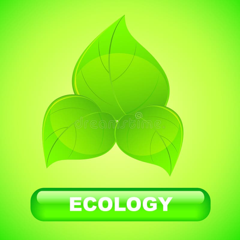 Ecology background stock vector. Illustration of painting - 18958272