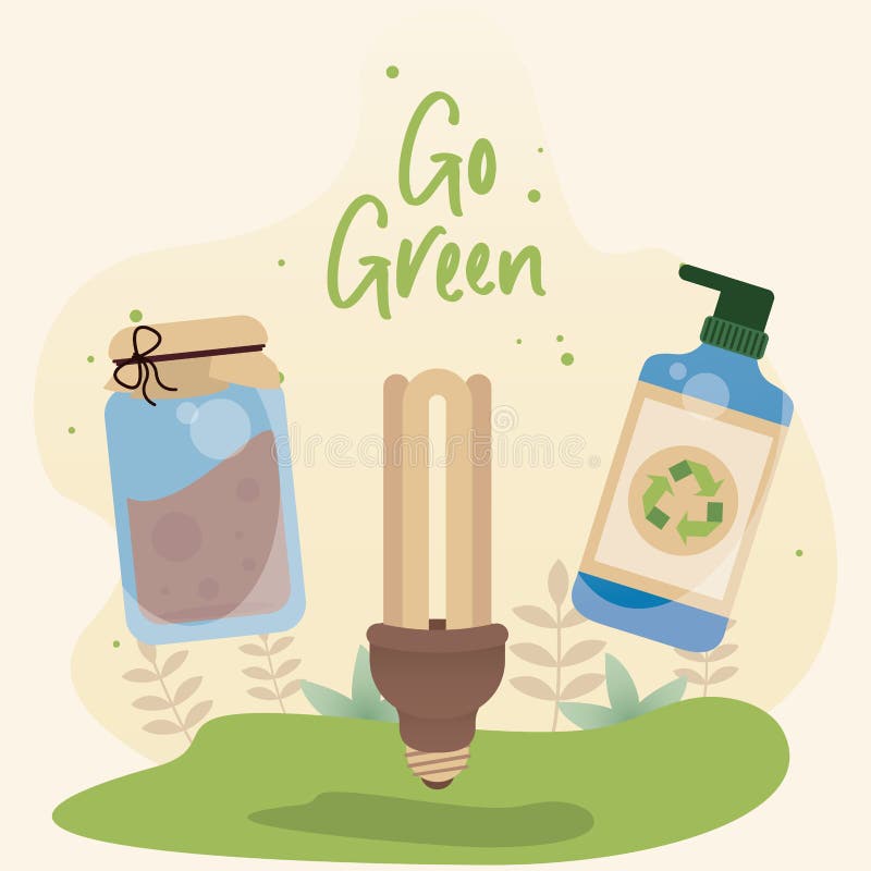 Ecology Background, Recycle, Eco Be Green Stock Illustration ...